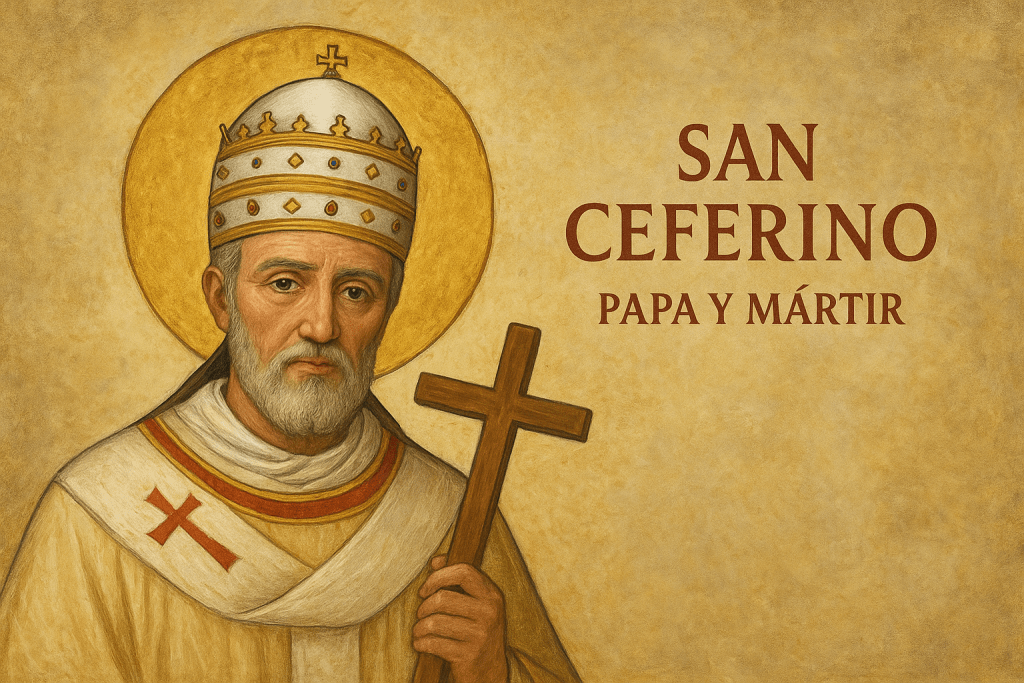 San Ceferino, Papa y Mártir: Pastor Firme en la Verdad - Adoración y ...