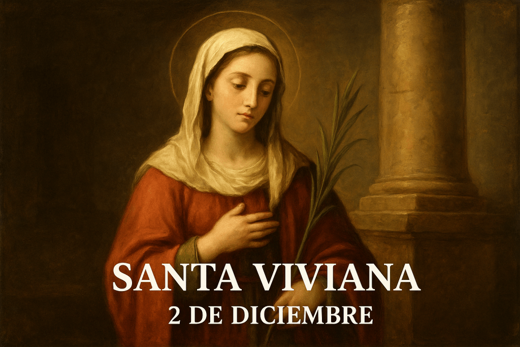 Santa Viviana – 2 de diciembre - Adoración y Liberación
